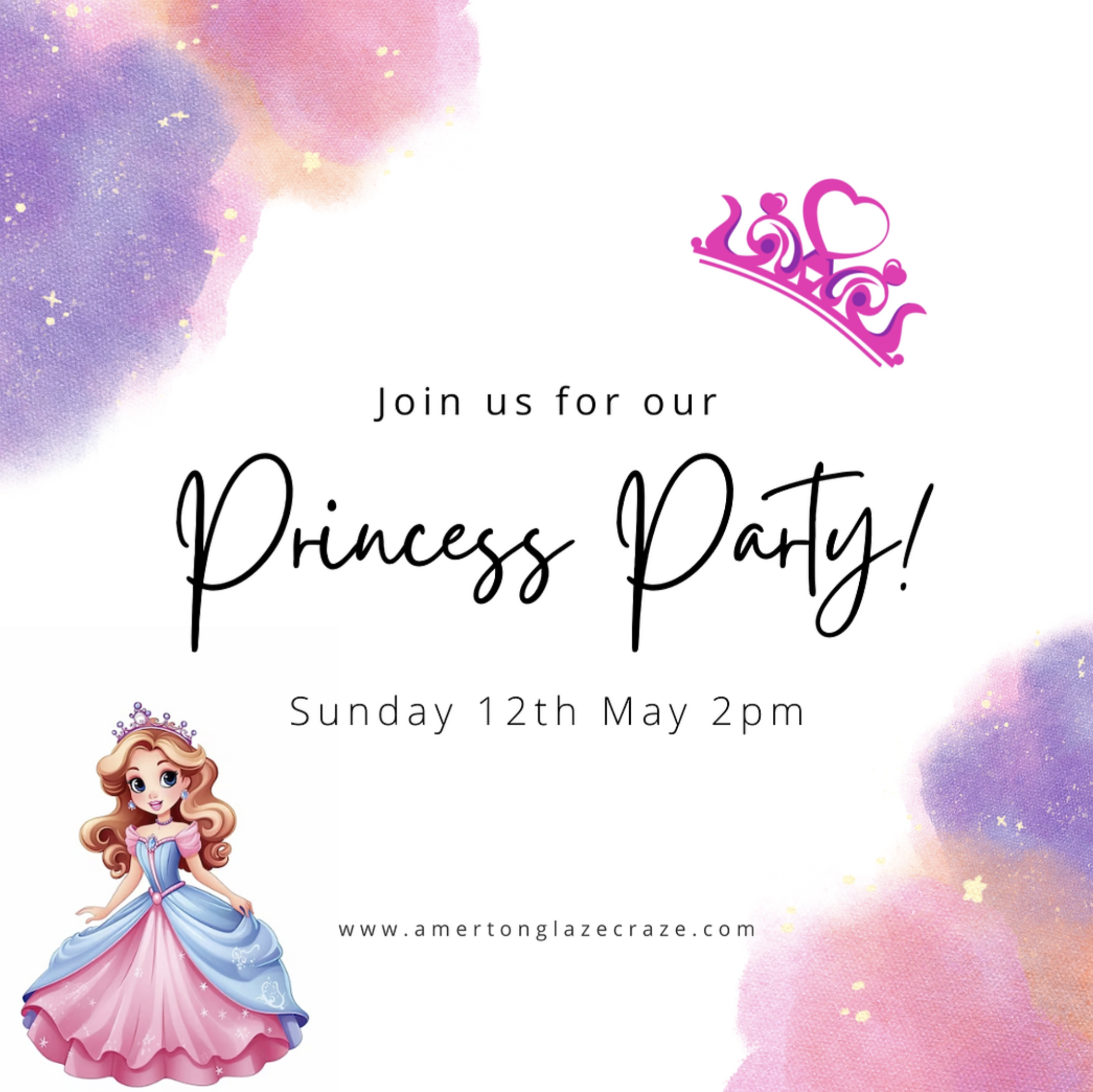 Amerton Pottery Princess Party - Our Beautiful Stafford Borough